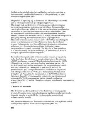 GOOD DISTRIBUTION PRACTICE WHO.pdf