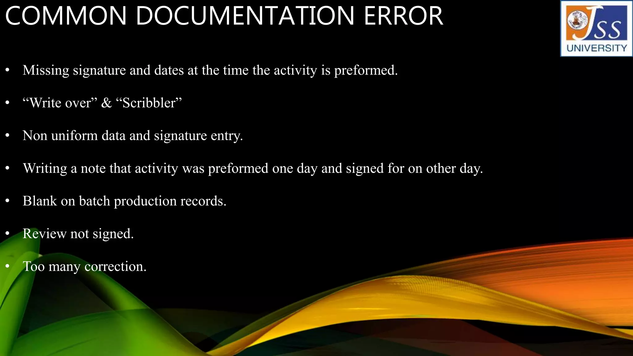 Good docomentation practices | PPTX