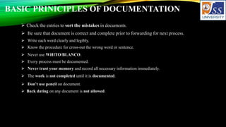Good docomentation practices | PPT