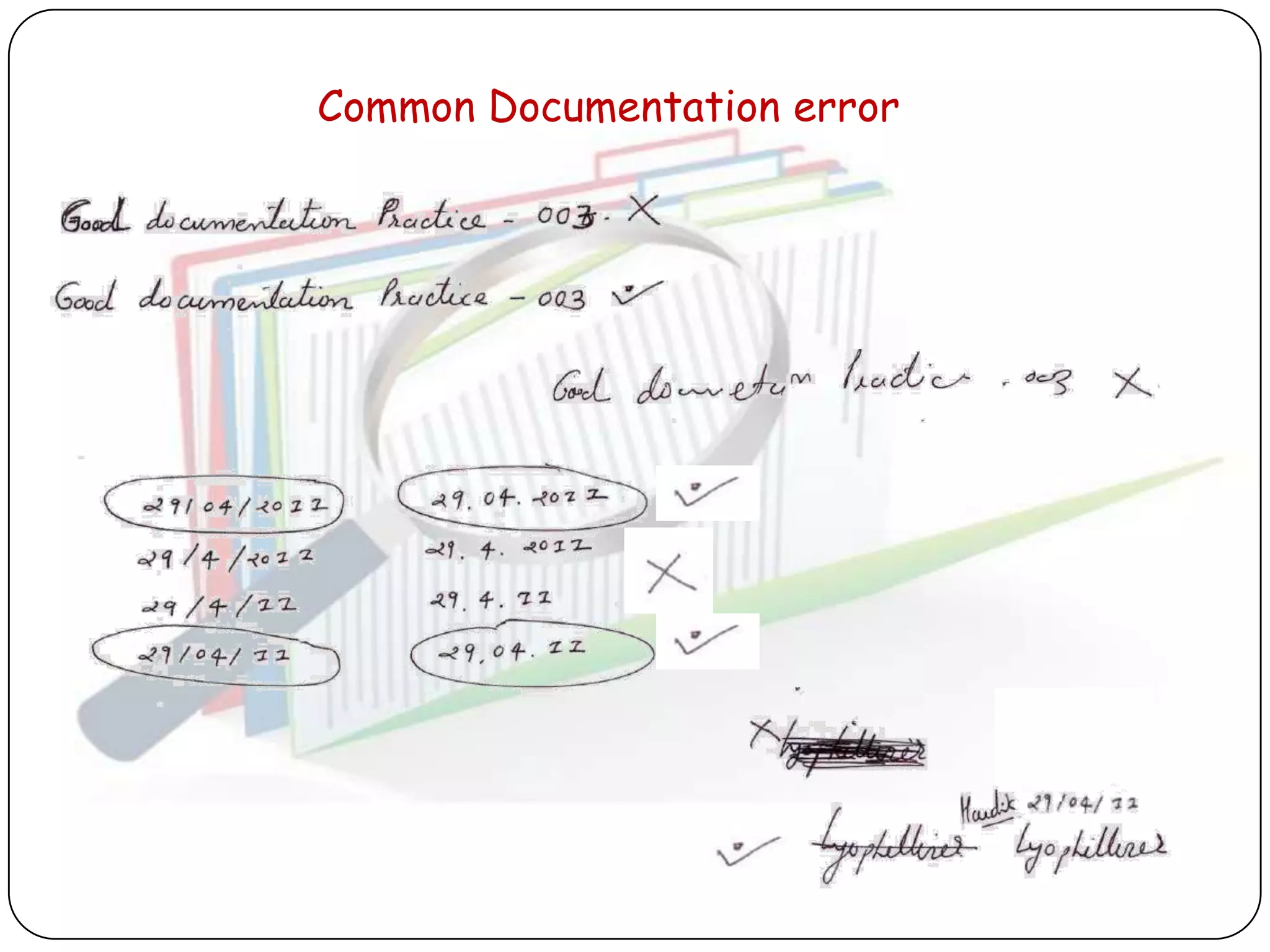 Good documentation practice | PPTX