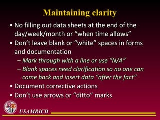 Good Documentation Practice | PPT