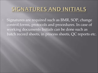 Good documentation practice | PPT