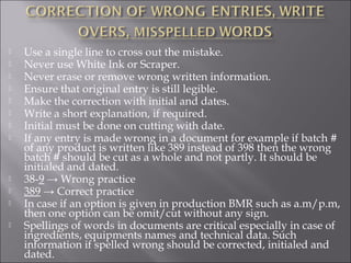 Good documentation practice | PPT