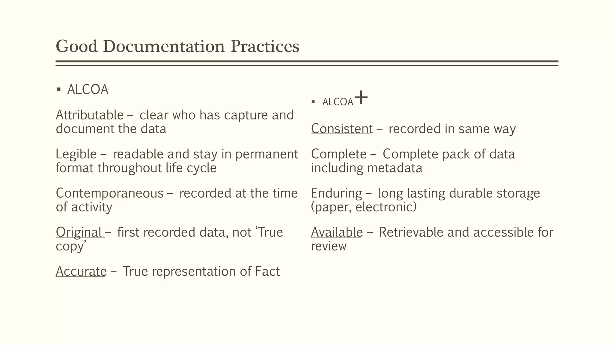 Good Documentation Practices | PPTX