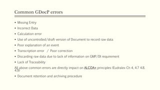Good Documentation Practices | PPTX