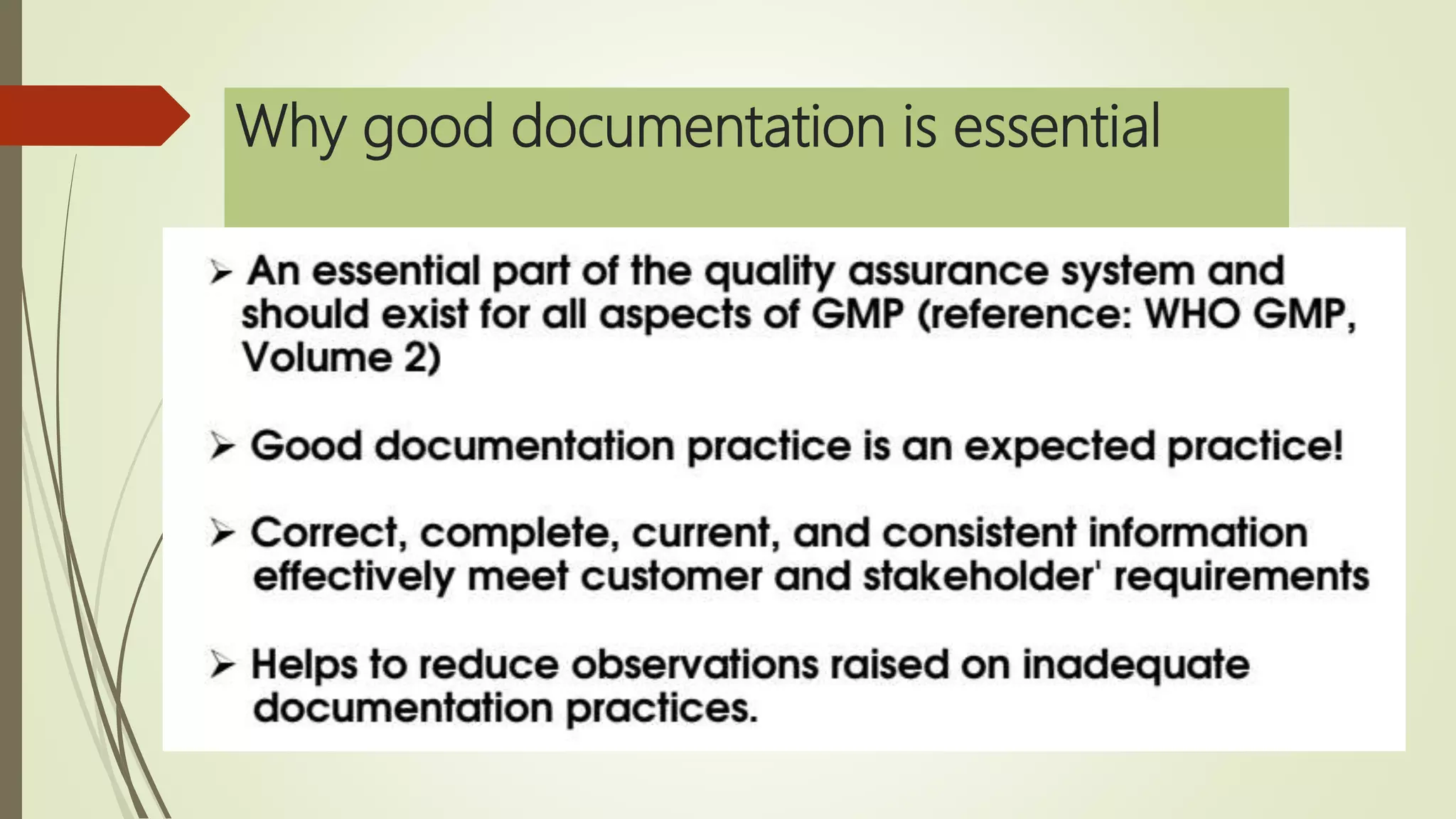 Good Documentation Practice.pptx | Pharmaceutical Industry | Industries