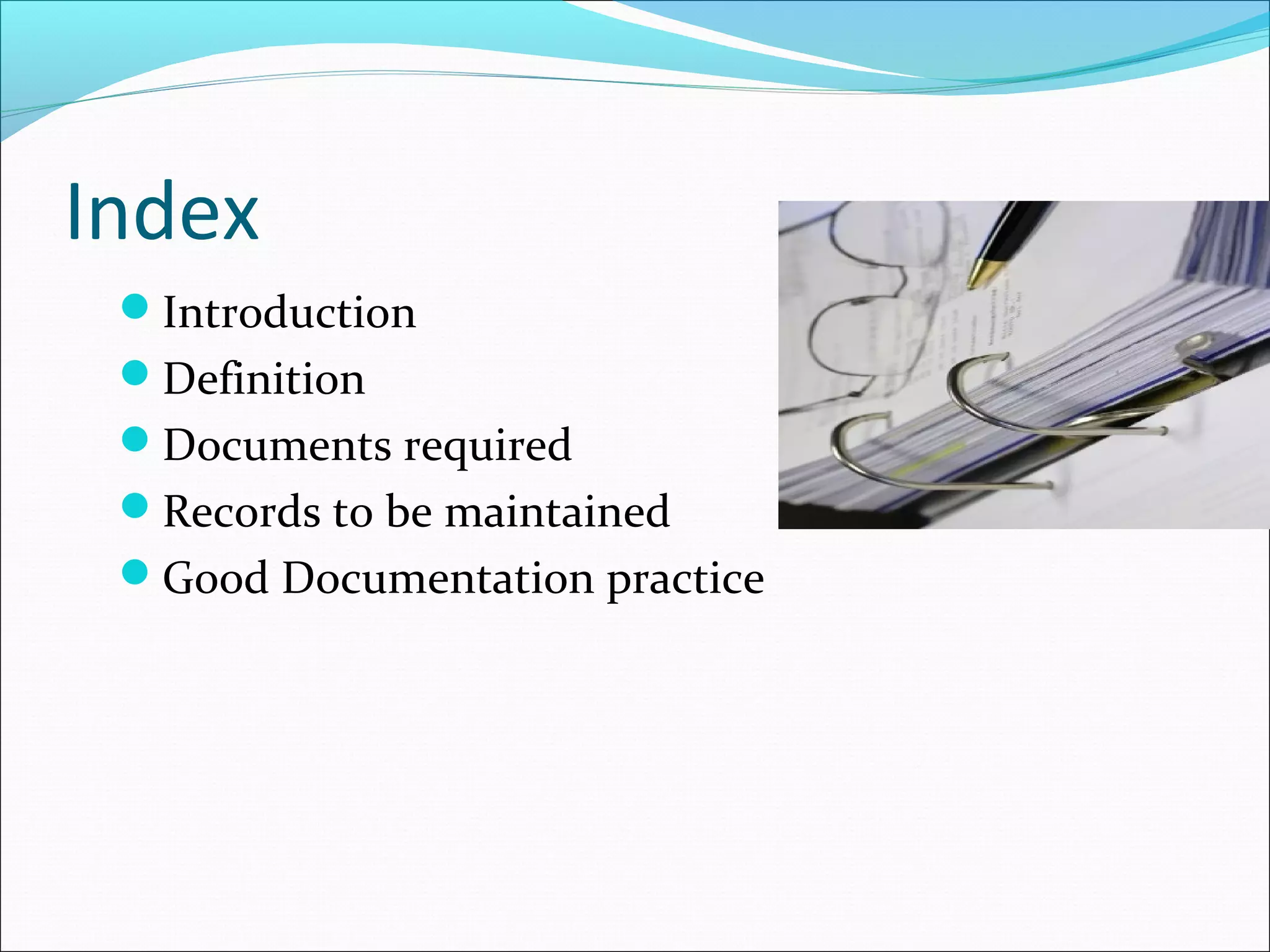 Good Documentation Practice | PPT