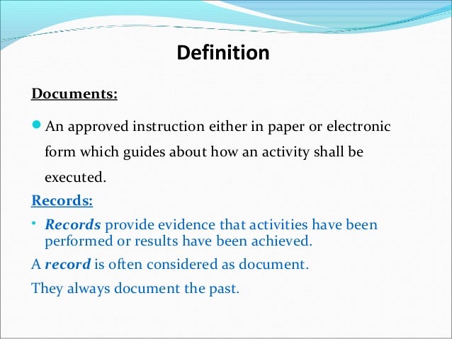 Good Documentation Practice