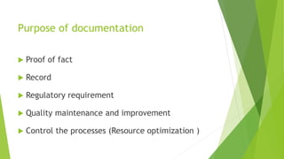 Good Documentation Practice and Management.pptx