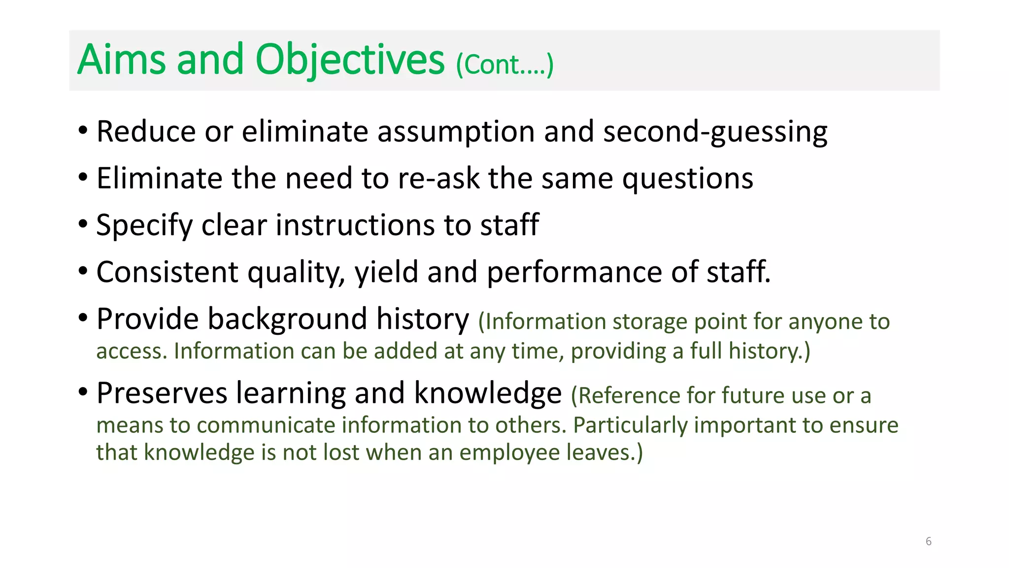 Good documentation practice | PPTX