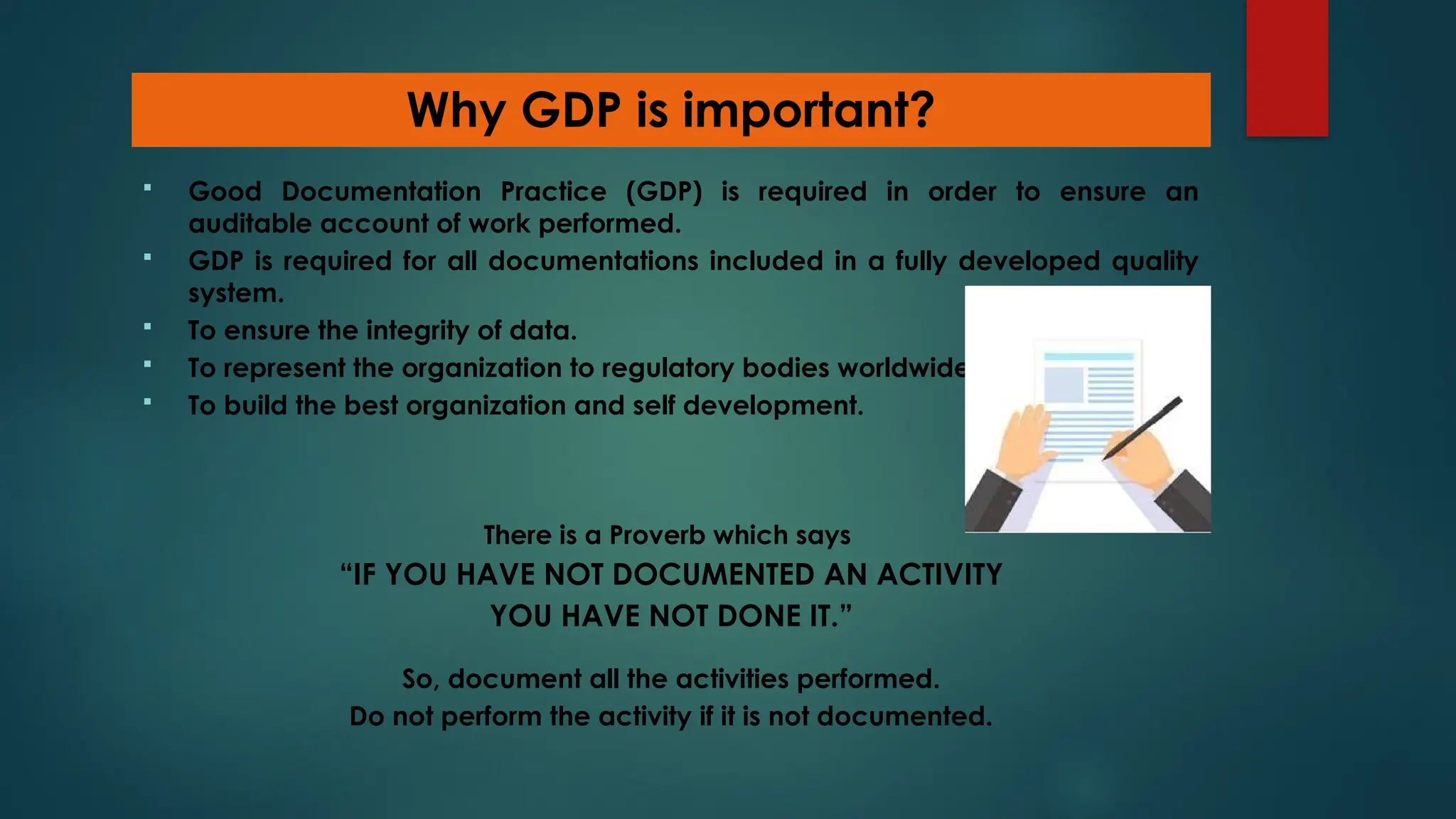 Slides of Good Documentation Practice (GDP).pptx