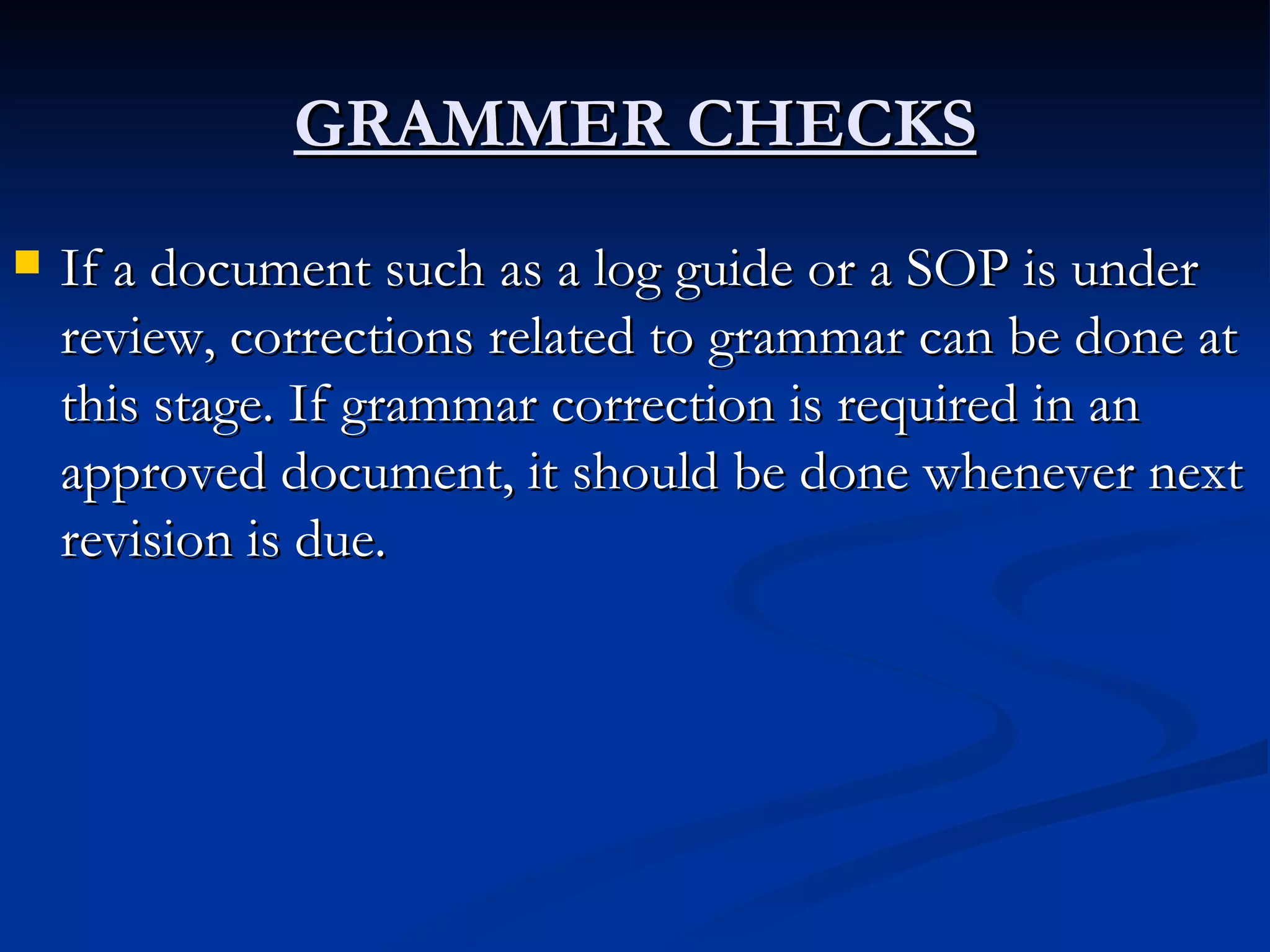 Good Documentation Practices Ppt