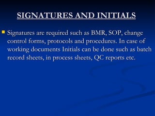 Good documentation practices | PPT