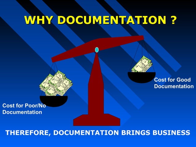 Good Documentation Practices