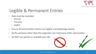 Are You Practicing GDPs? | PPTX