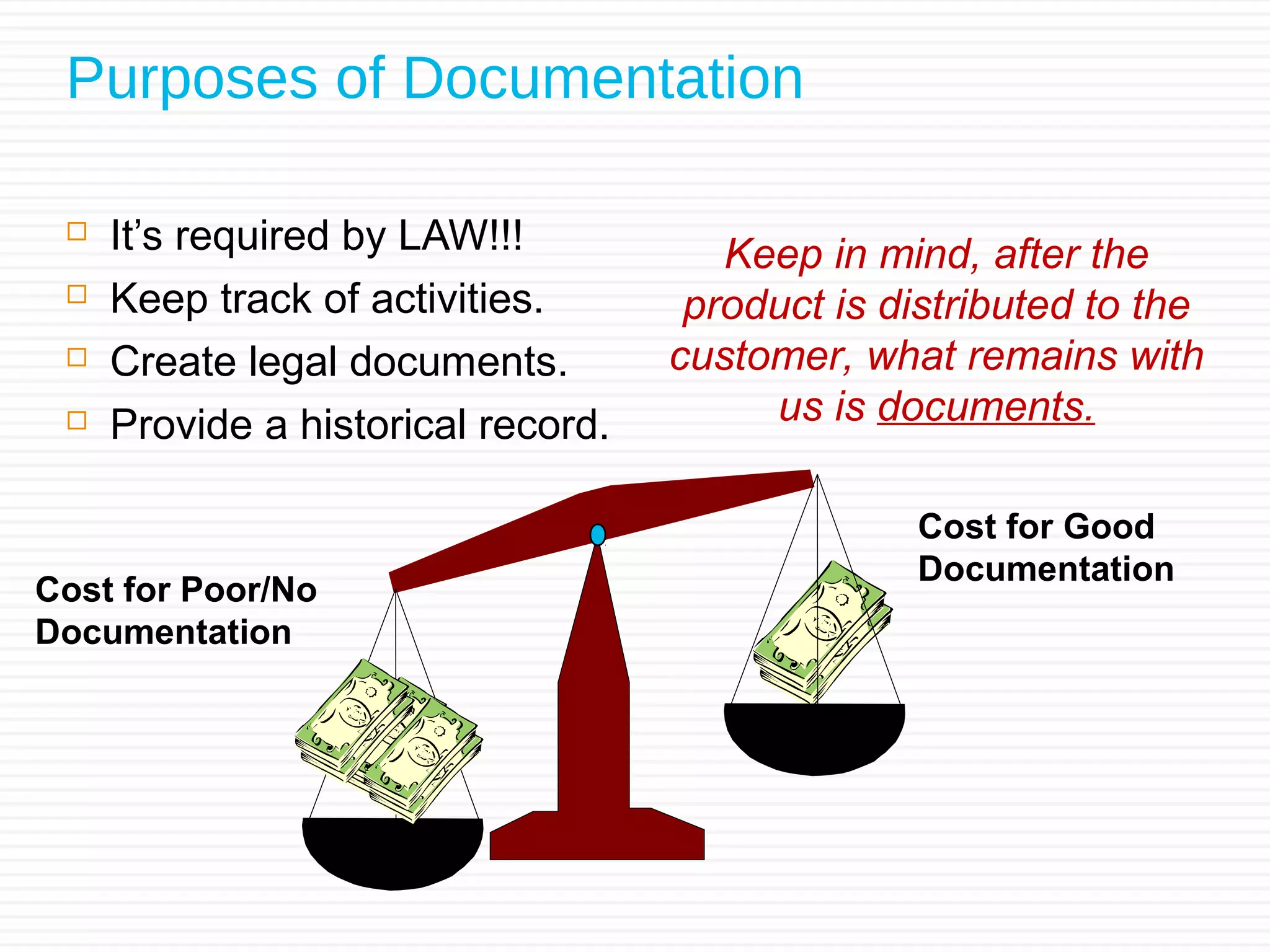 Good documentation practices | PPT