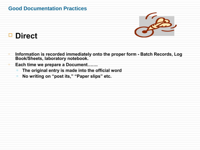 Good documentation practices | PPT