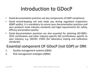 Good documentation practices | PPT