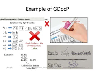 Good documentation practices | PPT