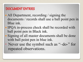 GOOD DOCUMENTATION PRACTICES.pptx