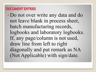 GOOD DOCUMENTATION PRACTICES.pptx