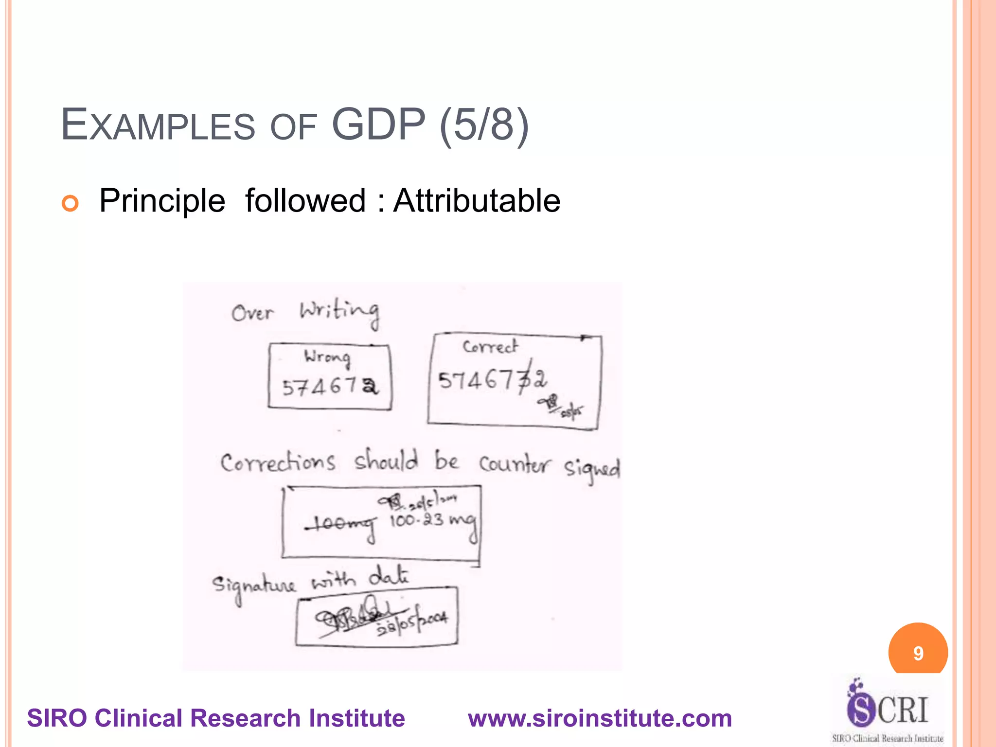 Good Documentation Practices Examples in Clinical Trials I Clinical ...