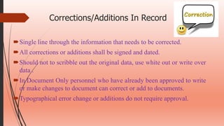 Good Documentation Practice (GDP) | PPTX | Business | Business and Finance