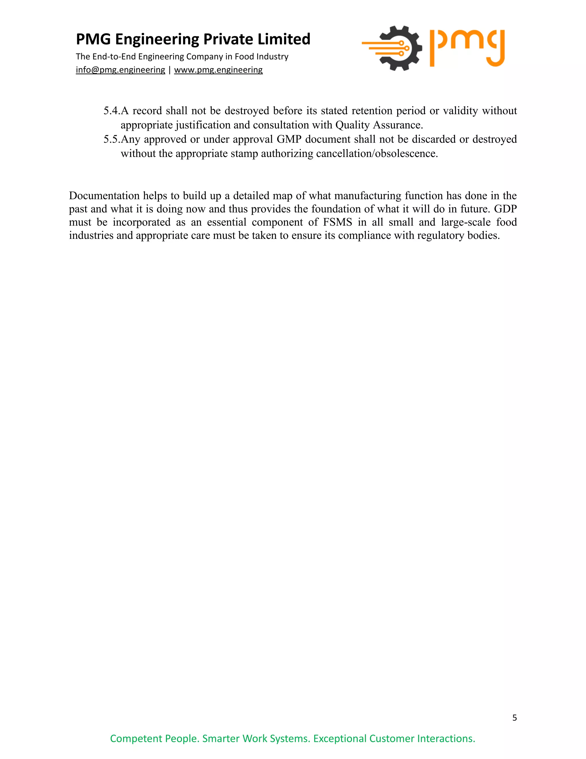 Good Document Practice- Introduction, Need, Features of Documentation ...