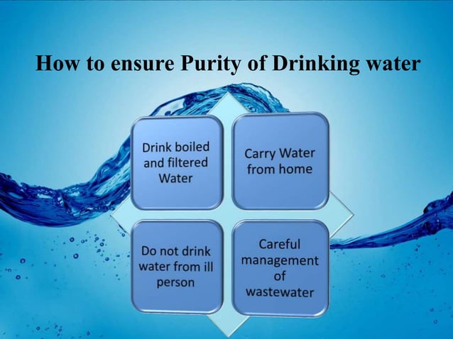 Good drinking water | PPTX