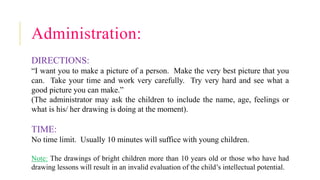 Goodenough scoring (Psychometrics) | PPTX