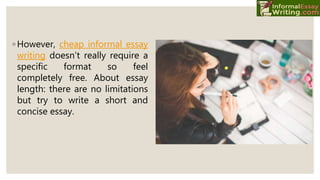 Good Essay Writing: Informal Letter Sample | PPT