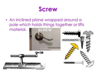 Good example Simple Machines | PPTX