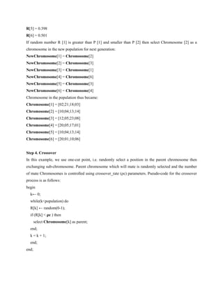 Good example on ga | PDF