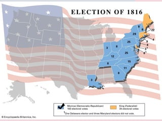 Good Feelings, Jacksonian Democracy, and Manifest Destiny | PDF
