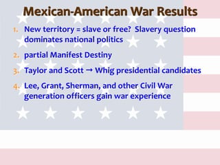 Good Feelings, Jacksonian Democracy, and Manifest Destiny | PDF
