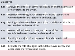 Good feelings, jacksonian democracy, and manifest destiny pt 2 | PPT