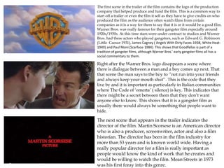 Goodfellas storyboard | PPT