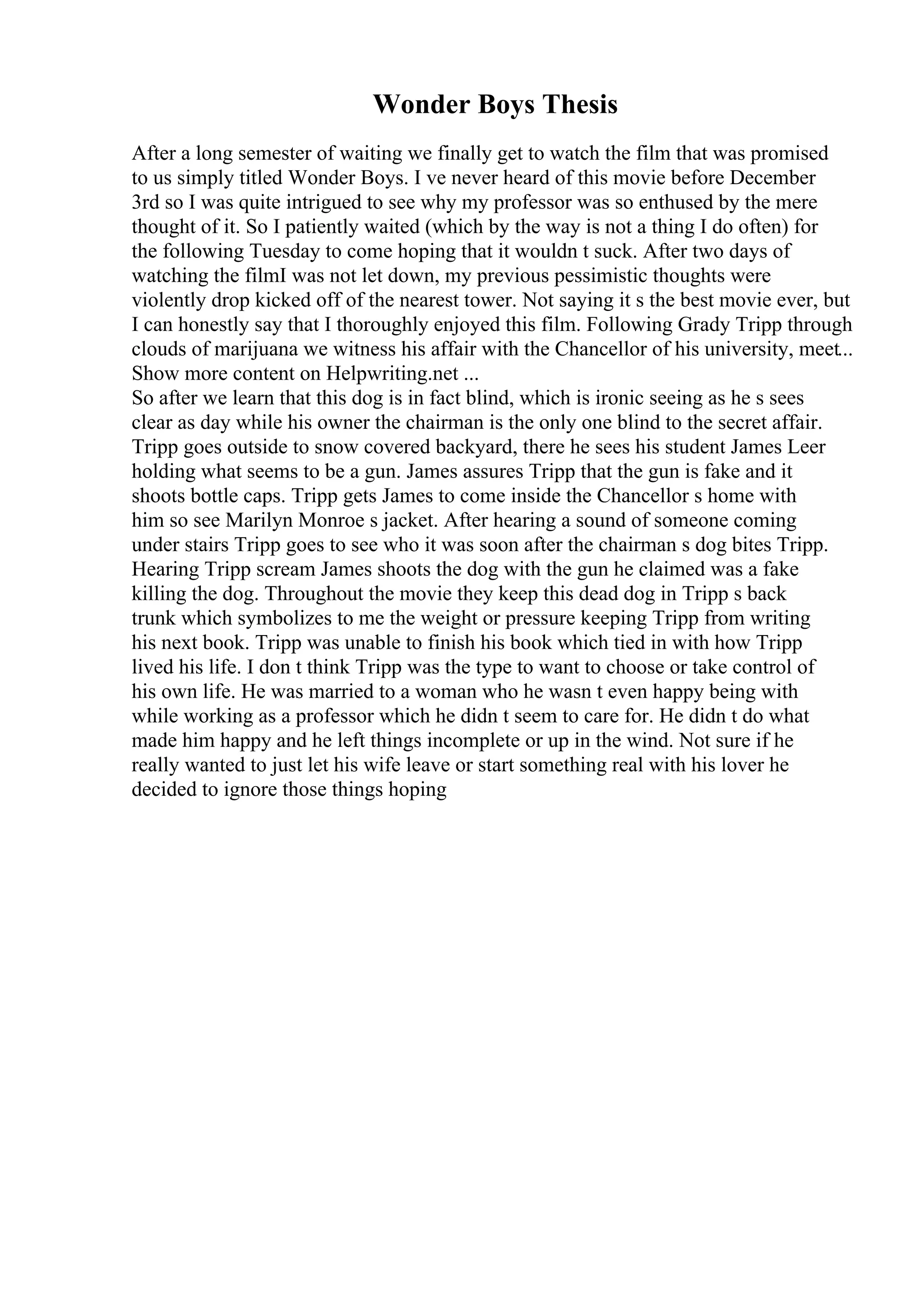 Good First Sentences For Essays | PDF