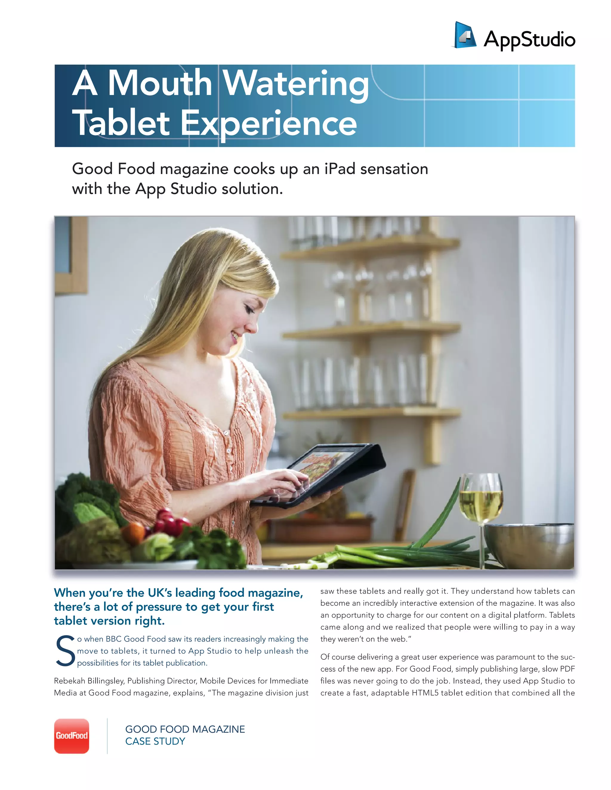 Good food case study | PDF