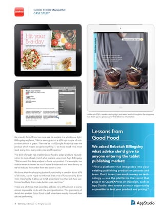 Good food case study | PDF