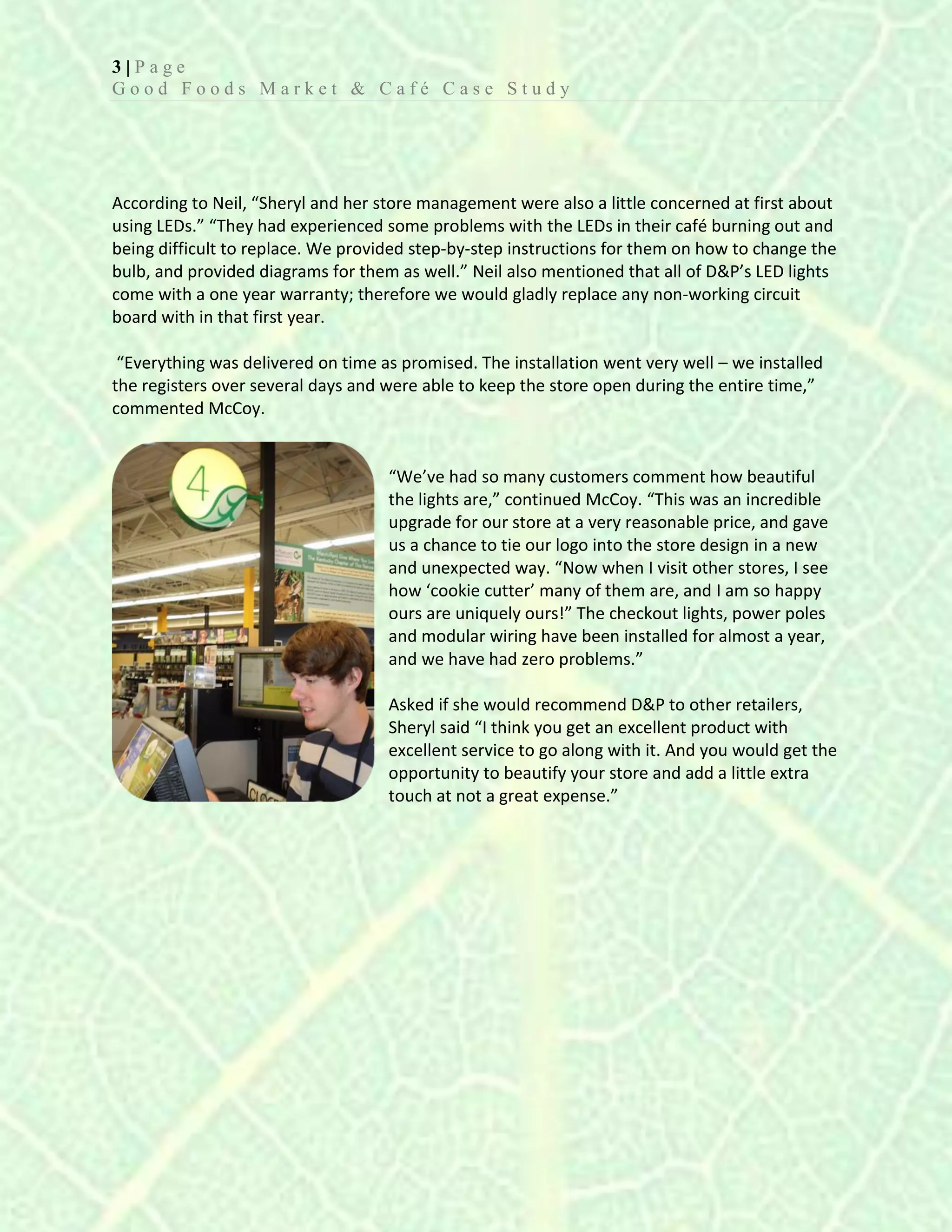 Good Foods Case Study | PDF | Retail Industry | Industries
