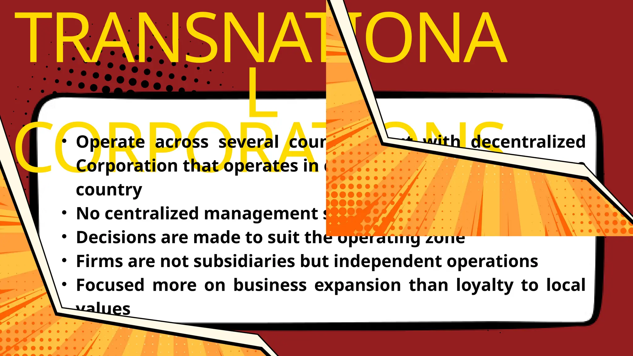 TRANSNATIONAL AND MULTINATIONAL PPT BSBA | PPTX