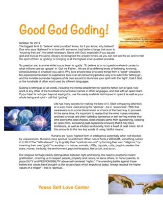 Good god goding! | PDF