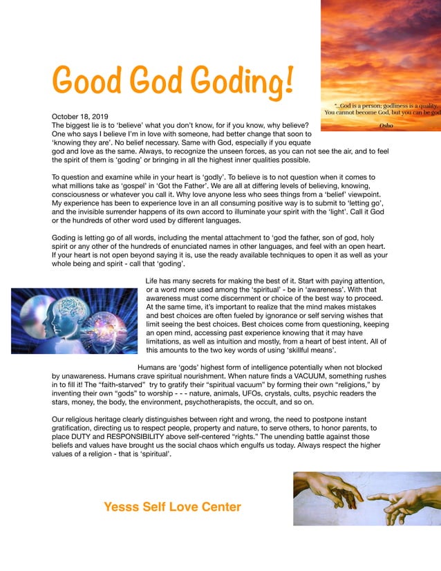 Good god goding! | PDF