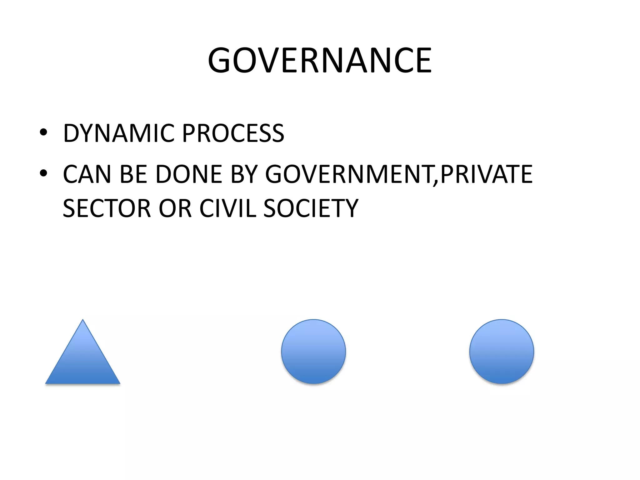 Good governance | PPTX