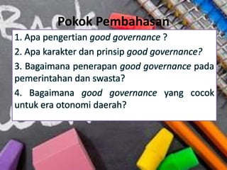 Good governance | PPT