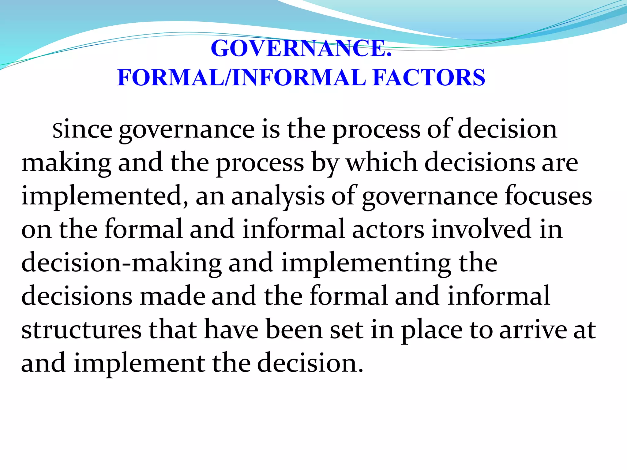 GOOD GOVERNANCE-PRINCIPLES | PPTX