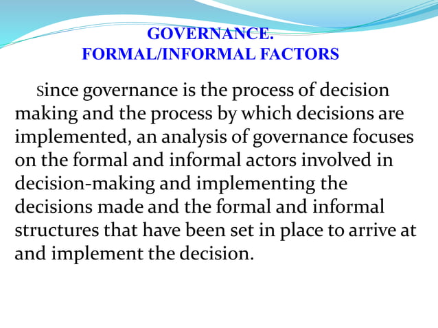 GOOD GOVERNANCE-PRINCIPLES | PPTX