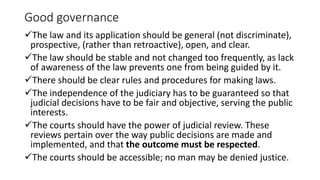 Good governance | PPTX
