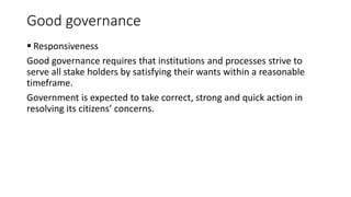 Good governance | PPTX